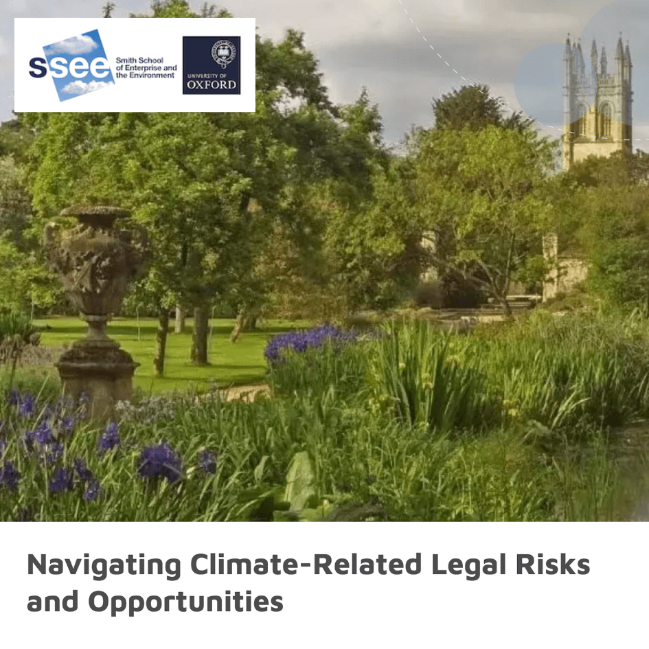Navigating Climate-Related Legal Risks and Opportunities - Legal ...