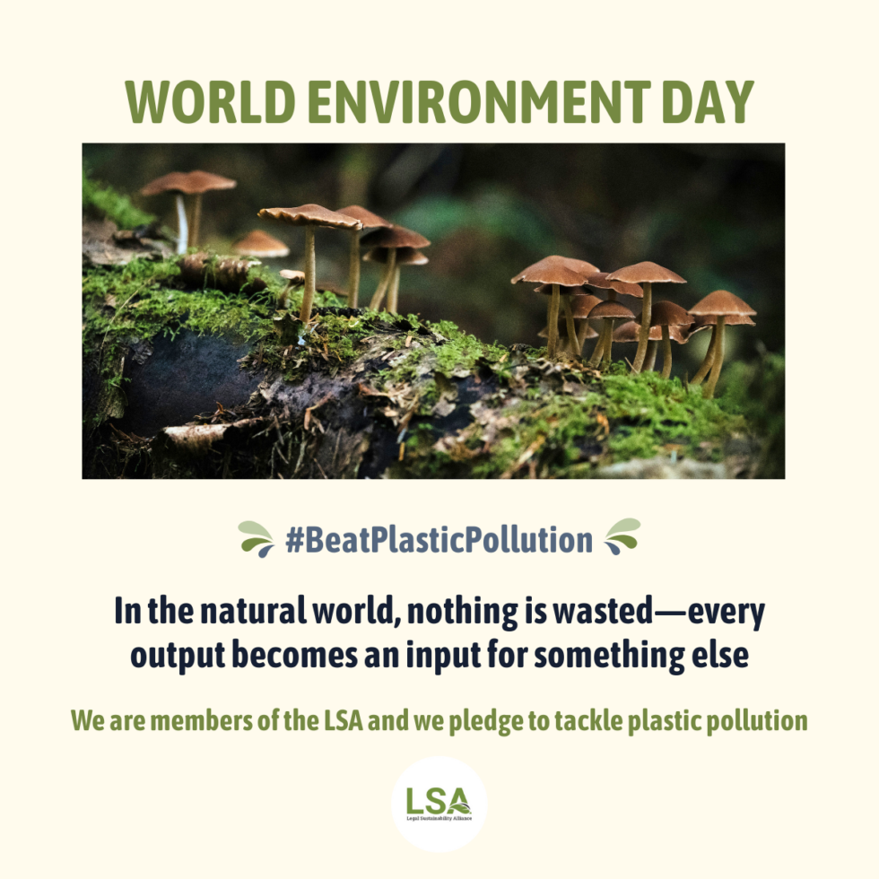 World Environment Day Pledge 2025 - Legal Sustainability Alliance